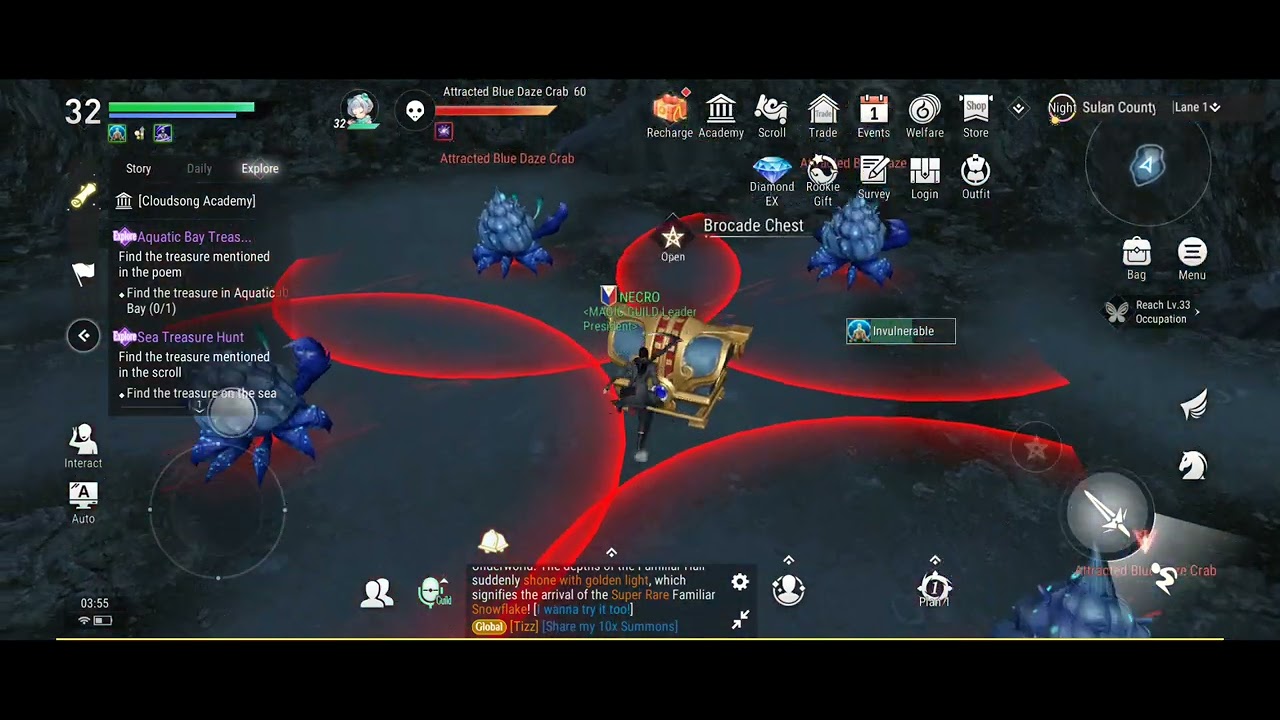 Strong Crabs in a cave with Golden Chest | Revelation - YouTube