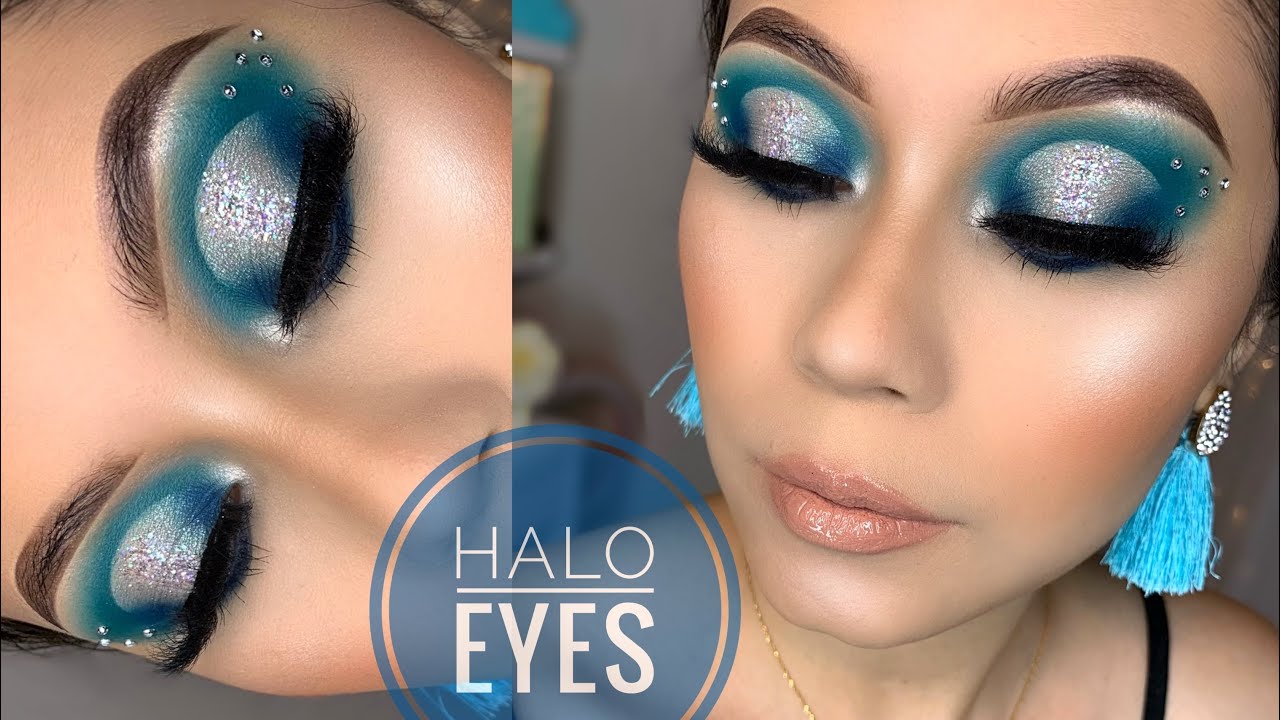 MAQUILLAJE HALO EYES 2020 colourpop so jaded #colourpop - YouTube
