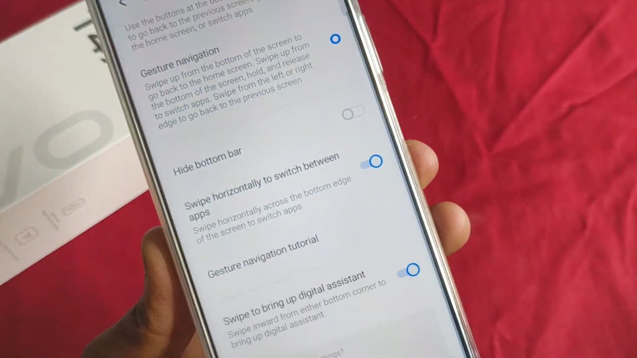 Vivo T4x 5G - Hide Navigation Bar | Hide & Unhide Navigation Bar In ...