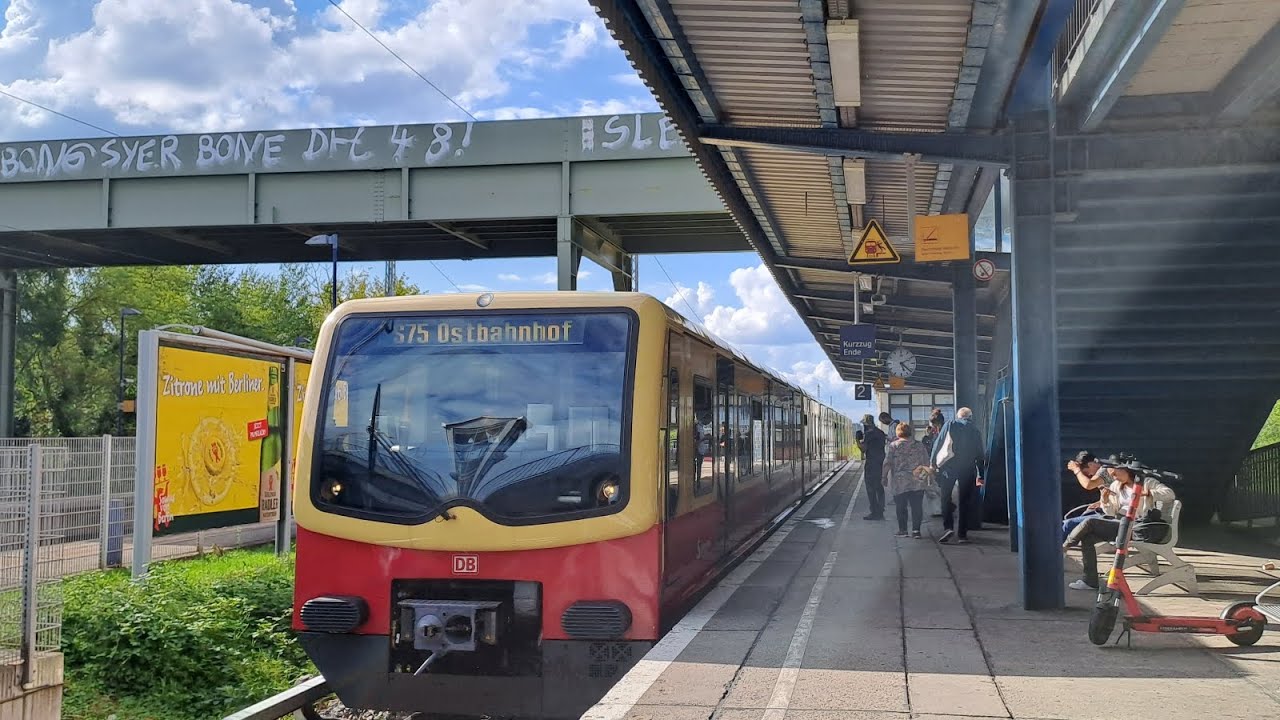 Berlin S-Bahn Class 481/482 - S75 to Ostbahnhof - YouTube
