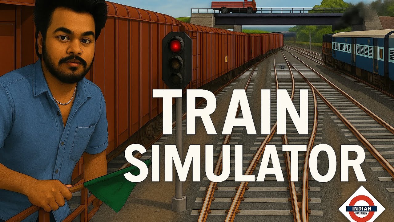 🚂 Live: Indian Train Simulator 🚆 | Realistic Indian Railways Journey ...
