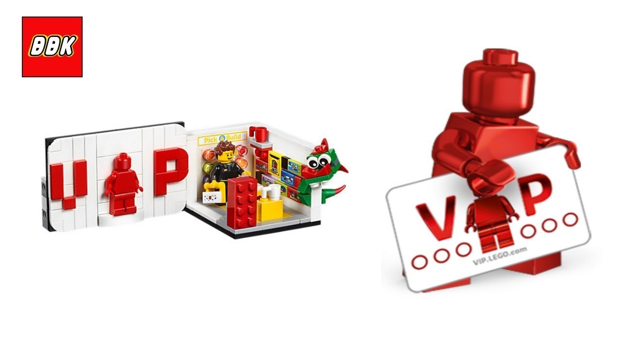 LEGO Iconic VIP Set 40178 LEGO Store Quick Lego Review - YouTube