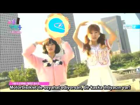 [140914] LABOUM-Traffic Song Inkigayo (Türkçe Altyazılı)