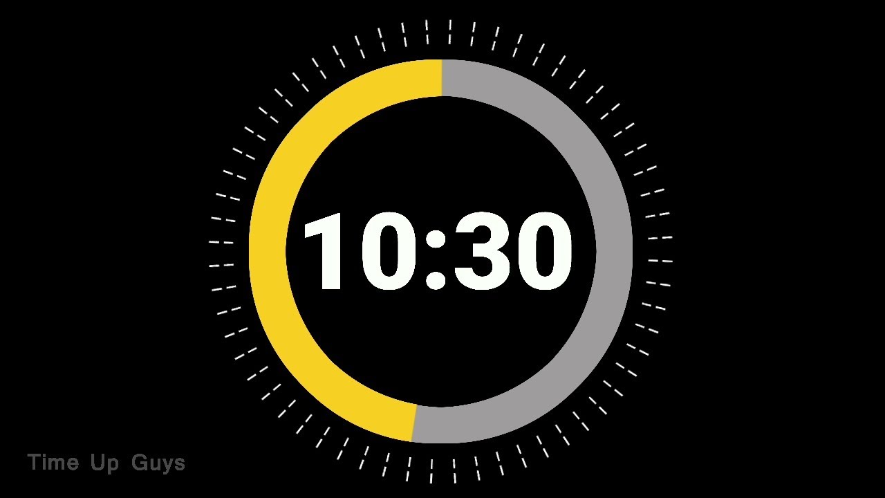 10 Minute 30 Second Timer Countdown 🔔 || Study Time || Deep Focus || Pomodoro Timer - YouTube