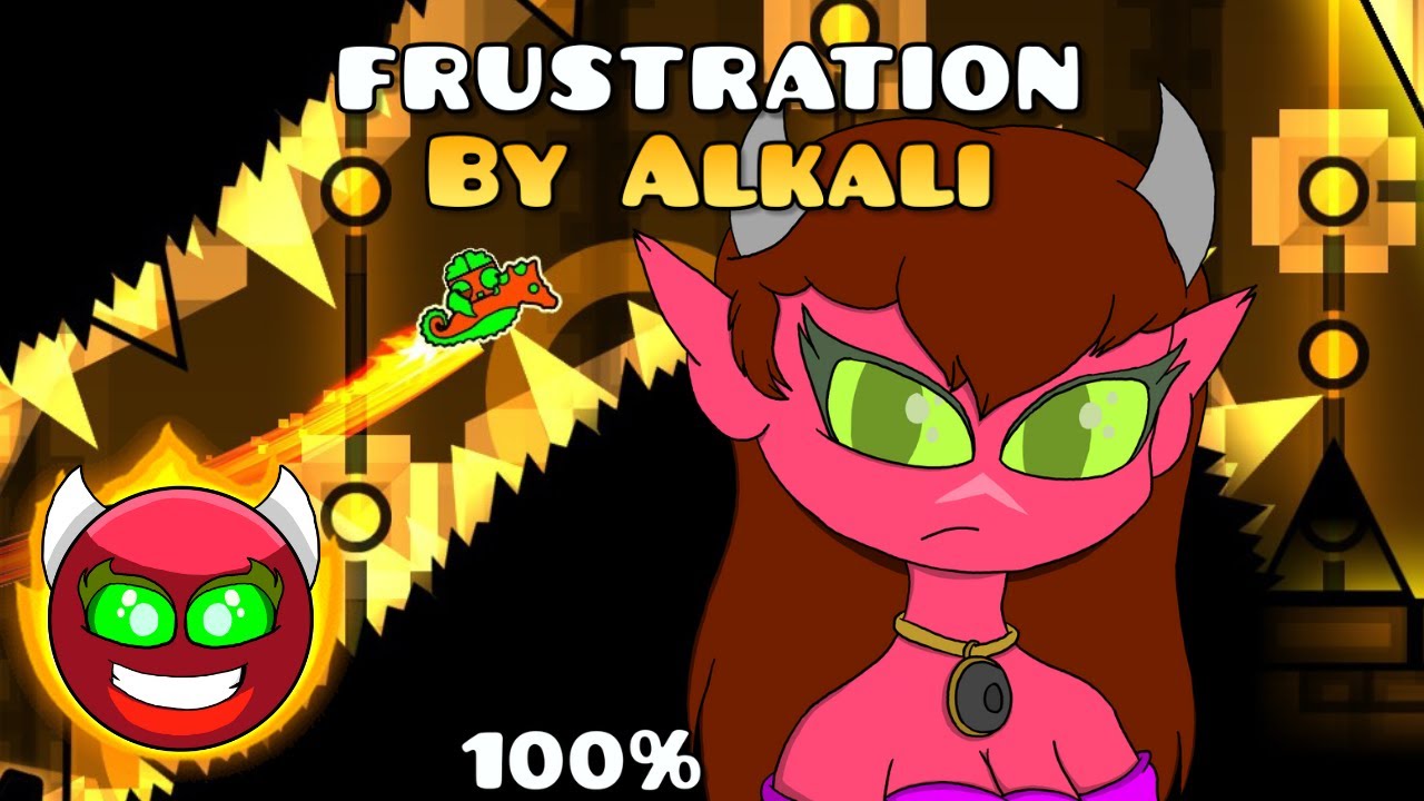 ARGH!!!! - "frustration" (Hard Demon) by Alkali 100% [NEW HARDEST ...