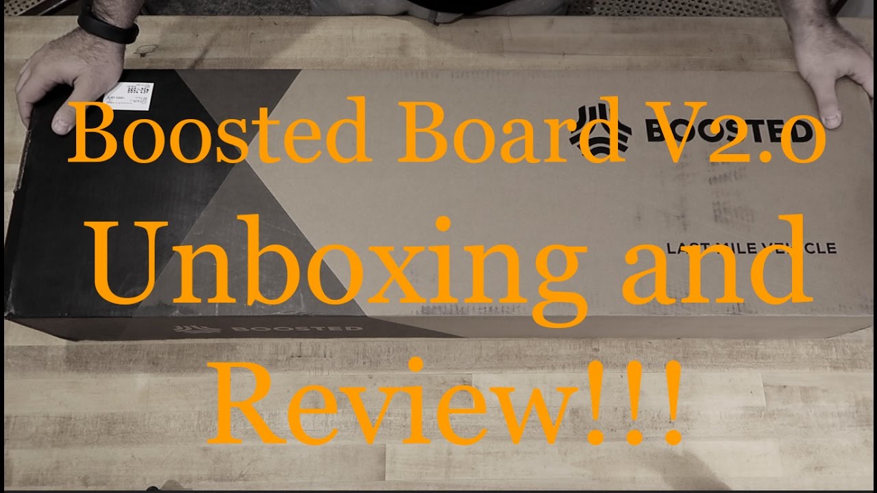Boosted Board v2 0 Unboxing and Review - YouTube