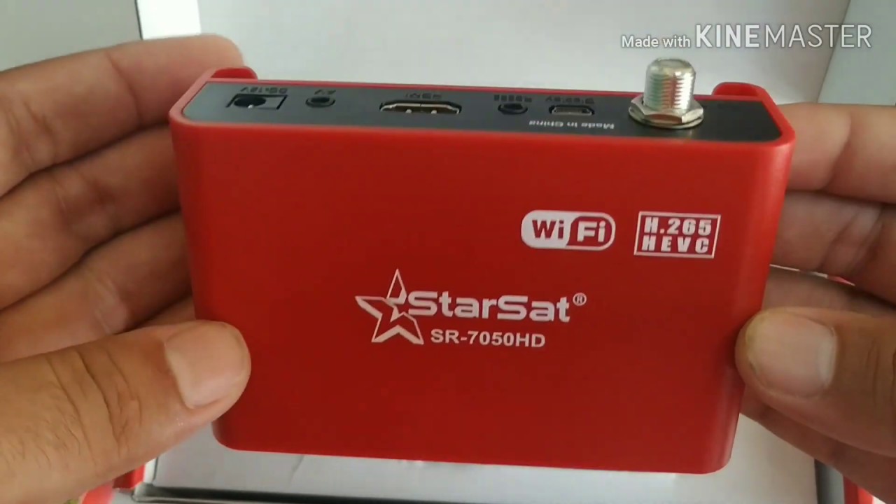 Starsat SR-7050HD 4k receiver unboxing & review - YouTube