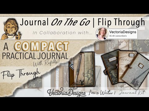 Journal On The Go! Flip Through | Compact Journal w/Refills ...