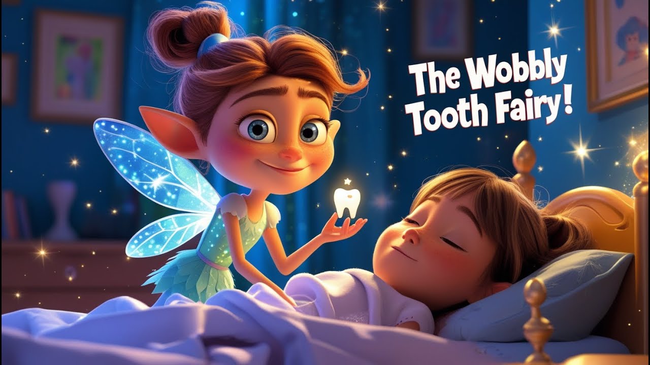 The Wobbly Tooth Fairy! 🦷 A Funny Bedtime Story About Losing a Tooth ...