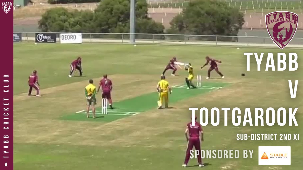 2nd XI Highlights - Tyabb v Tootgarook - R12 2024/2025 - YouTube