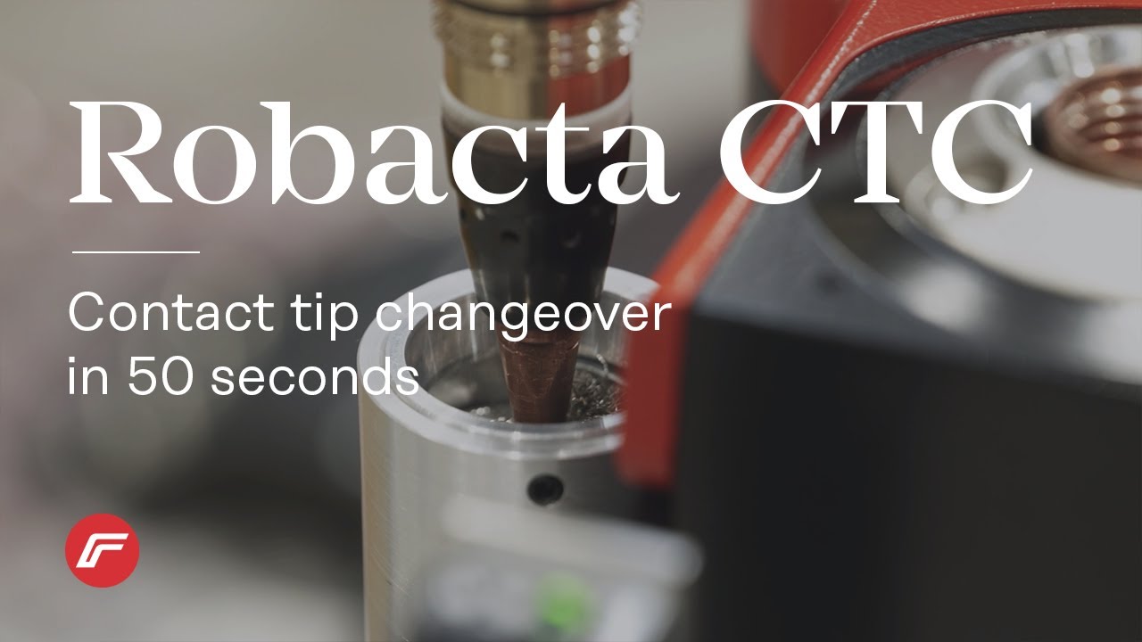 Robacta CTC | Automatic contact tip changeover in 50 seconds - YouTube