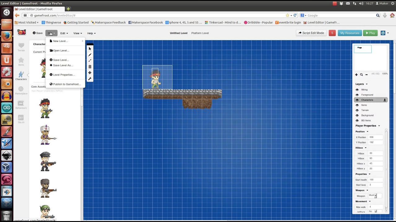 gamefroot tutorial (the bit I forgot) - YouTube
