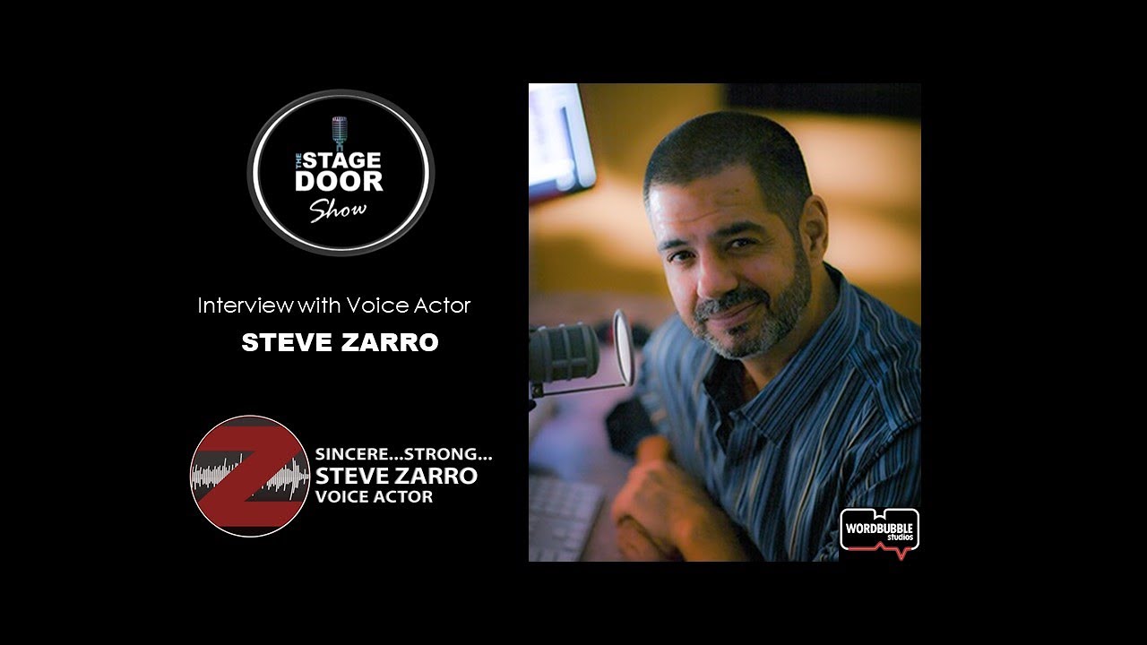Interview with Voice Actor Steve Zarro - YouTube