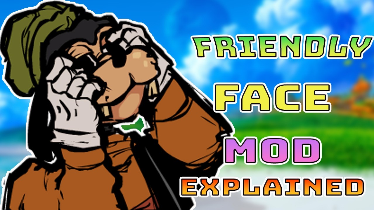 Friendly Face Mod Explained in fnf (New Lyric Mod) #fnflyrics #fnf ...