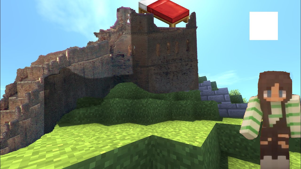 We Made The Great Wall of China in MINECRAFT!!! - YouTube