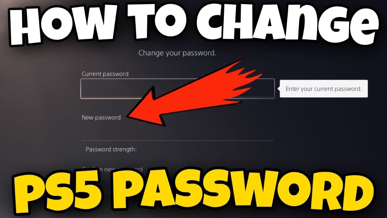 How To Change Password on PS5 Account 2023 | Change PS5 Account ...