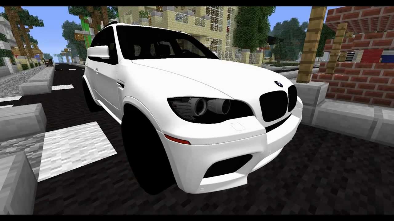 BMW в minecraft 1.4.7 обзор мода CrazyBMW car! by XiTman HD 720р - YouTube