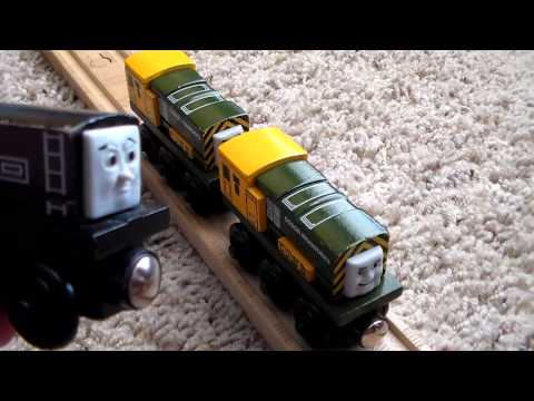 Thomas Wooden Railway Review: Arry and Bert