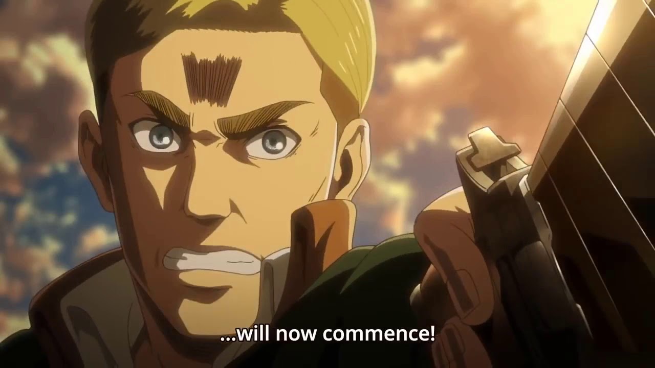 Attack On Titan | Erwin's Scream - YouTube