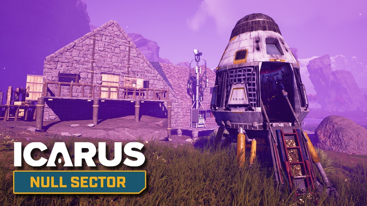 Moving Equipment to My Lava Base - Icarus Null Sector - YouTube