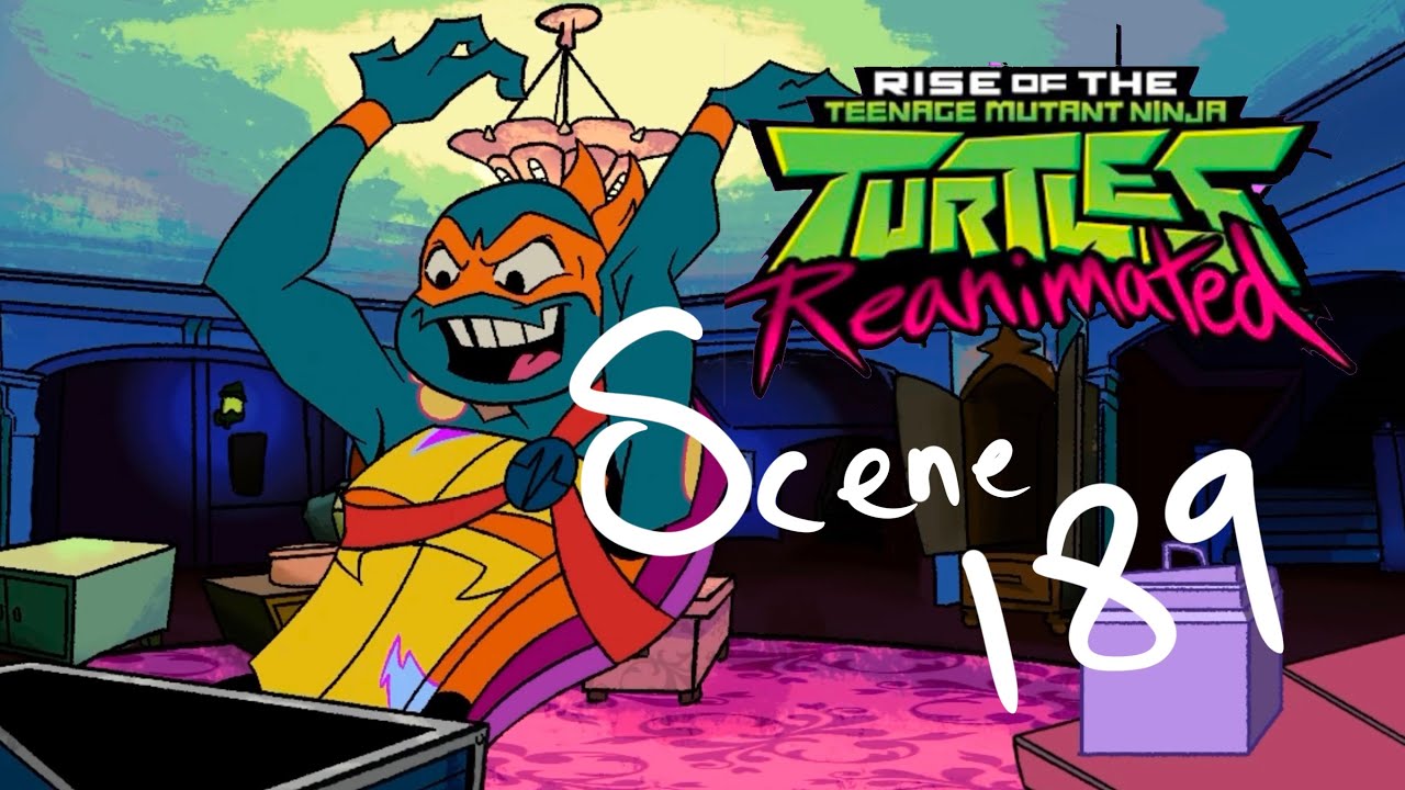 ROTTMNT Scene 189 + Process - YouTube