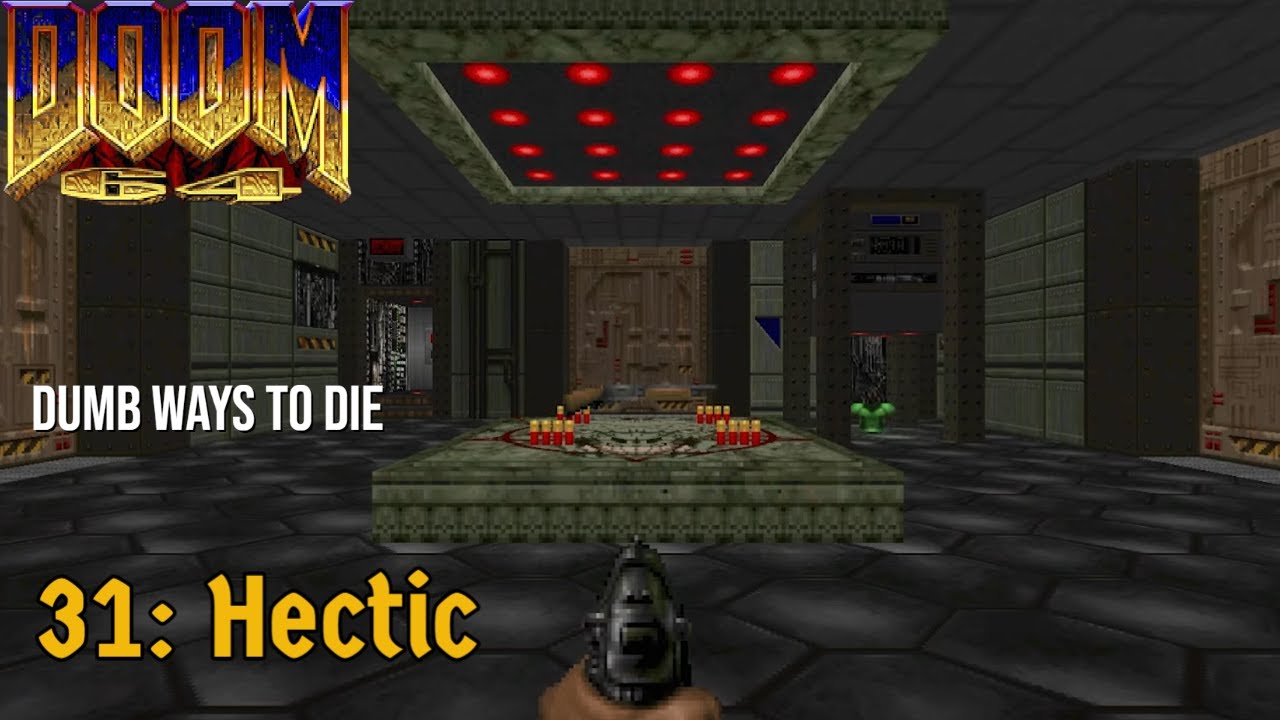 Doom 64 for Doom 2 - Level 31: Hectic - YouTube