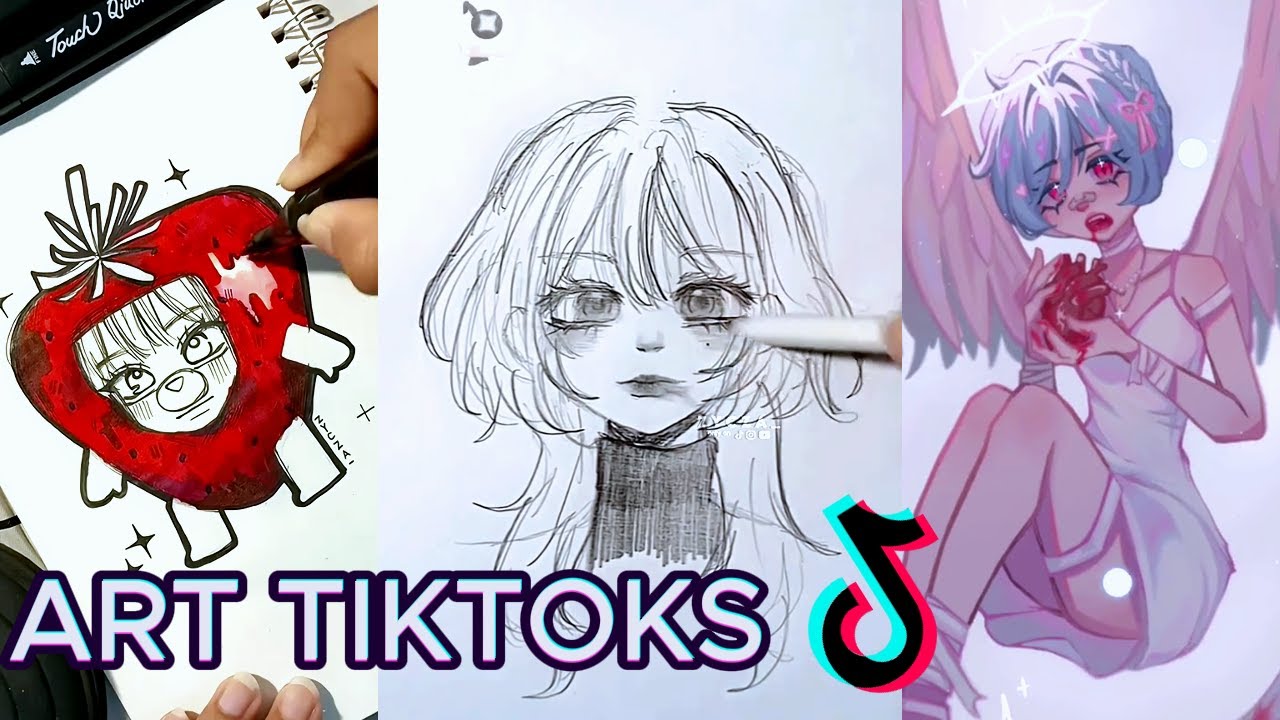 Art Tiktoks I saved 😊 #30 - YouTube