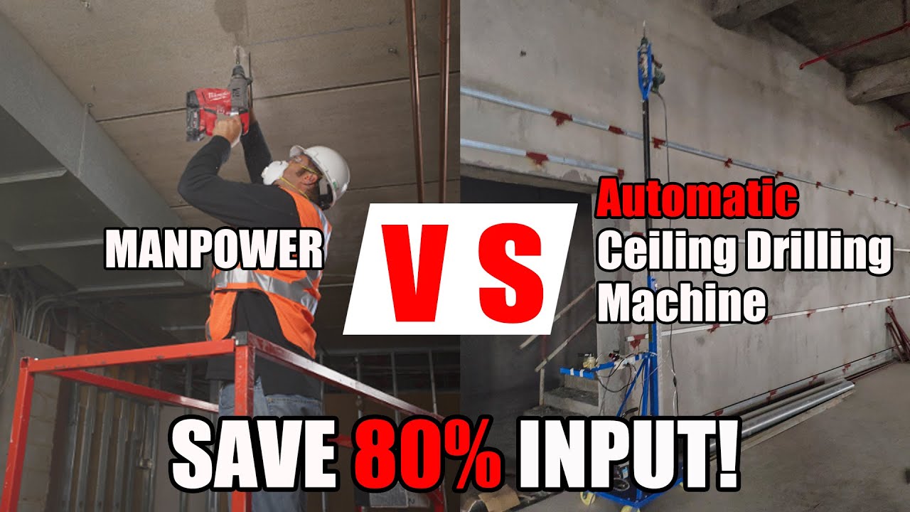 2021 New Best Drilling Method For Ceiling System - Overhead Drill ...