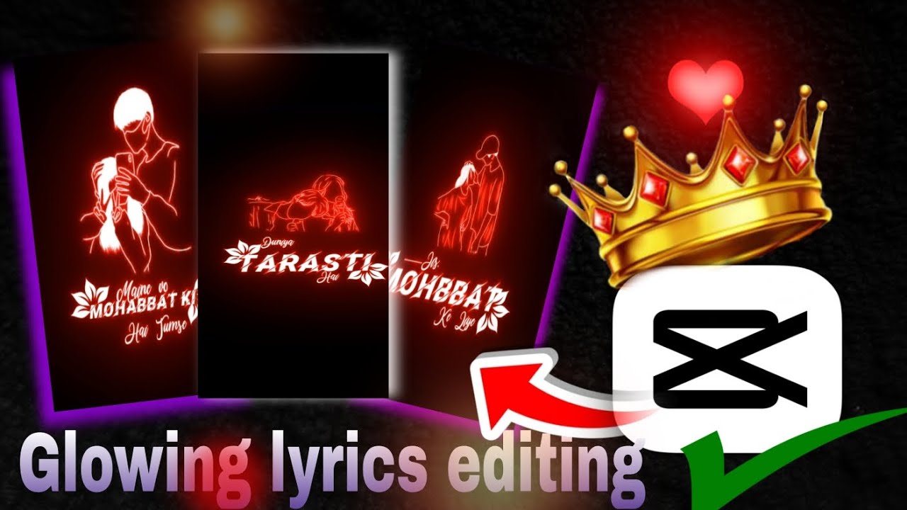 how to edit trending black screen video ||video editing black screen ...