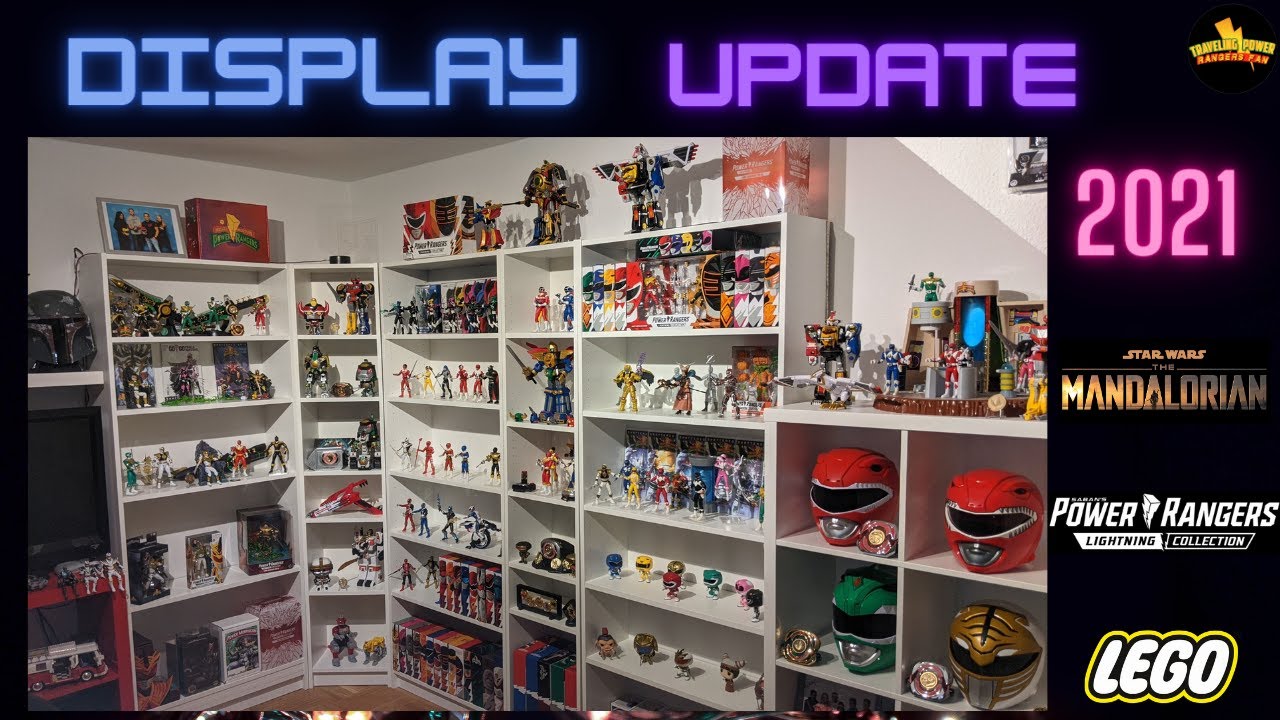 2021 Power Rangers Collection/Display Update | Star Wars Lego Marvel ...