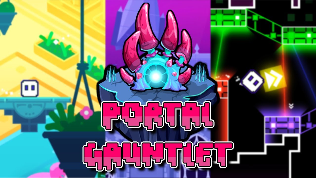 "Portal Gauntlet" Complete [All Coins] | Geometry Dash - YouTube