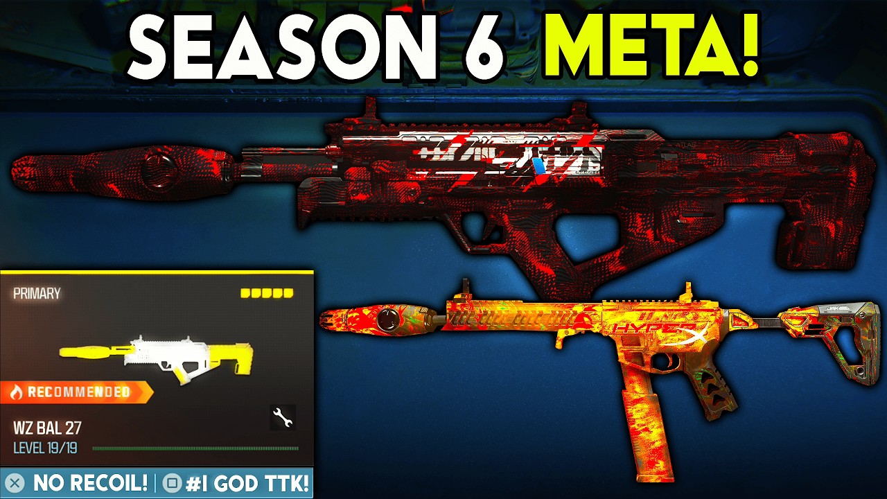 New Top 10 OVERPOWERED LOADOUTS for WARZONE SEASON 6 🏆 (Meta Best Class ...