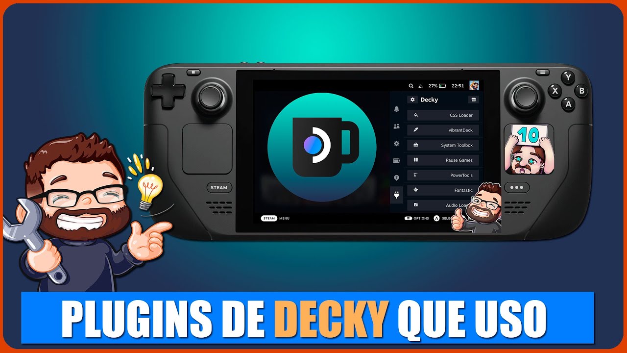 Mis plugins favoritos de Decky Loader - YouTube