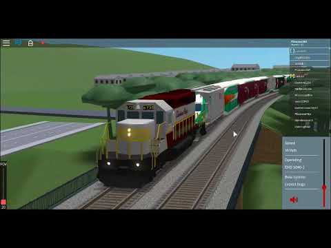 Freight Canadian Pacific in Roblox Toronto - YouTube