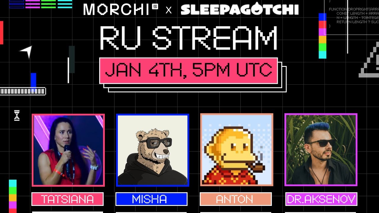 Adventures of MORCHI in the world of Sleepagotchi.🌟 - YouTube