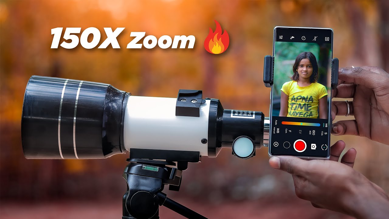 CRAZY 150X ZOOM Telescope Lens For Mobile Camera Balaram Photography