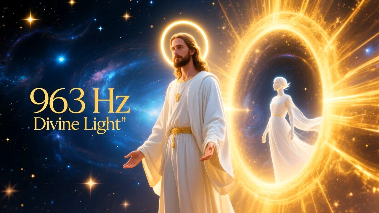 963 Hz Divine Light Christ Consciousness Awakening by Arcturial ...