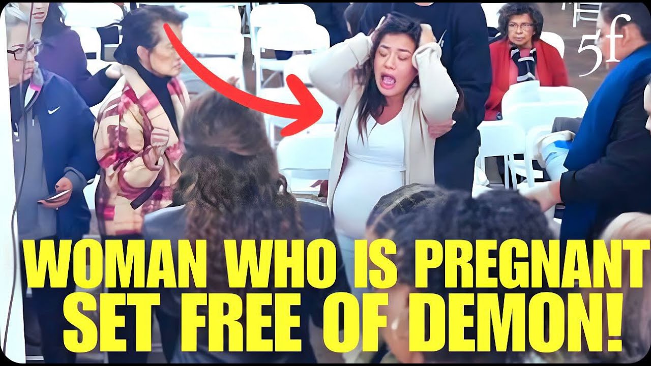 Woman who is Pregnant Set Free of Demon - YouTube