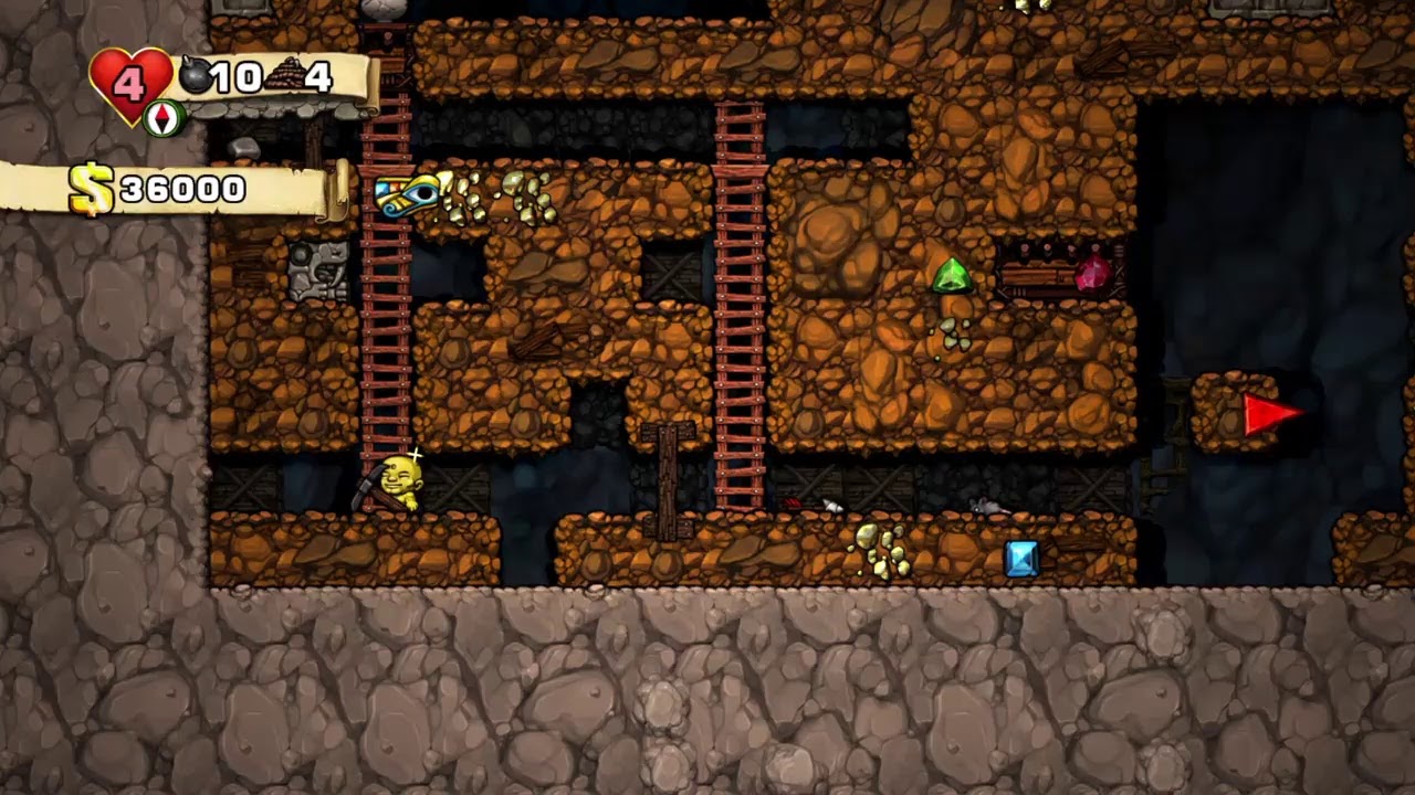 Spelunky hell run - YouTube