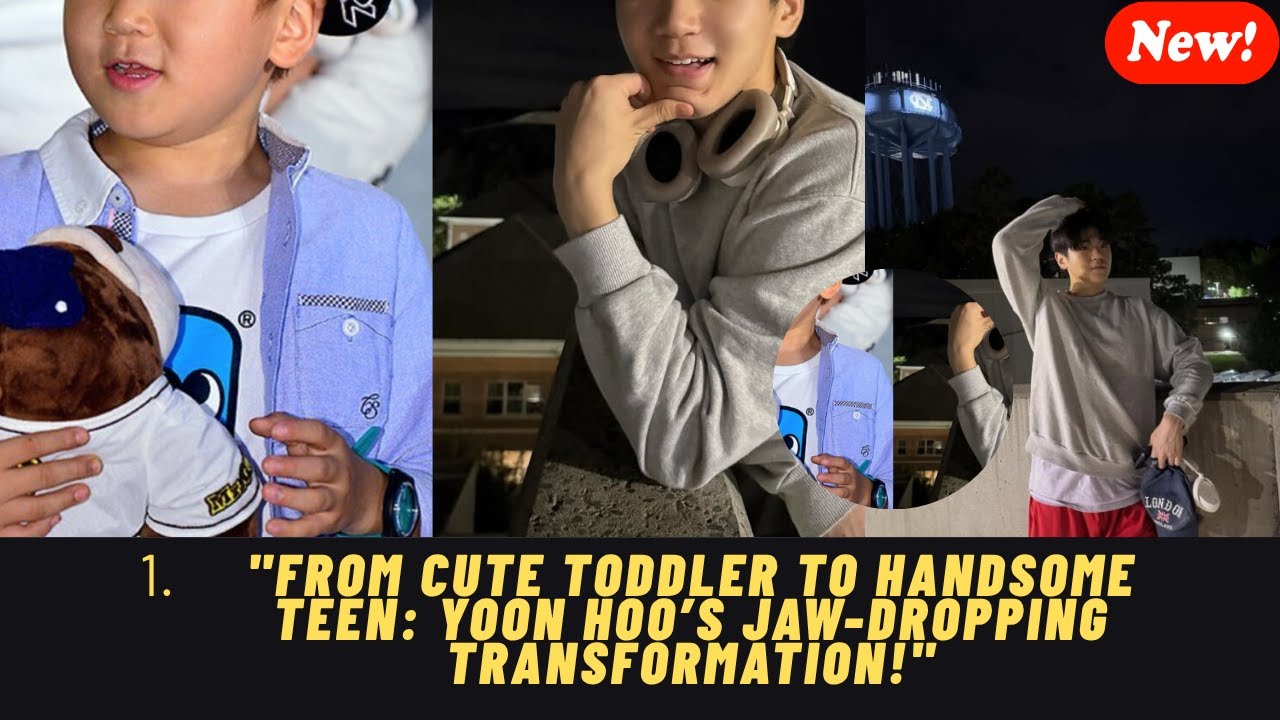 "Yoon Hoo 2024: The ‘Dad! Where Are We Going?’ Star All Grown Up ...