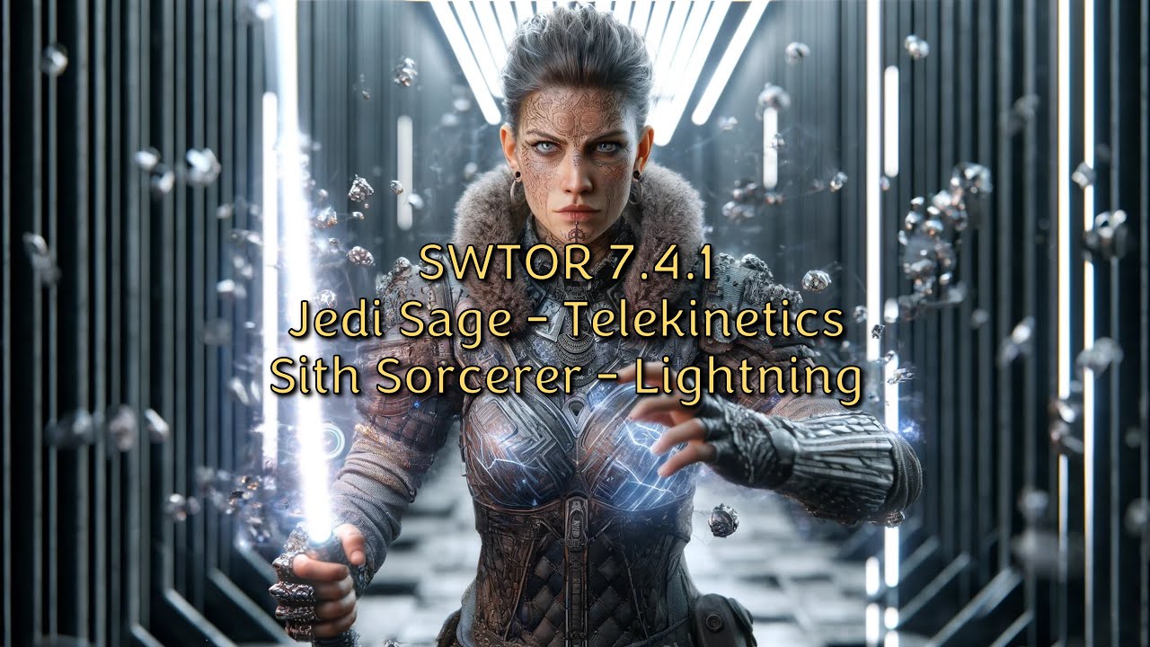 SWTOR 7.4.1 Jedi Sage - Telekinetics & Sith Sorcerer - Lightning - YouTube