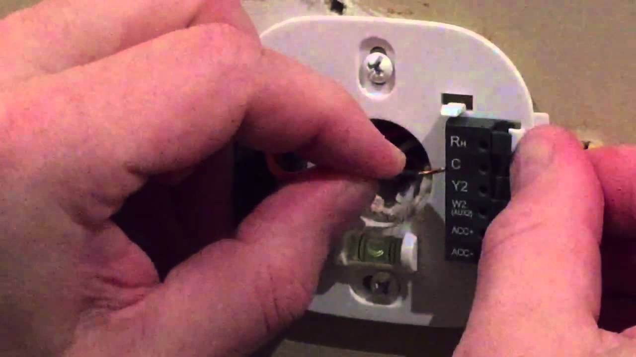 ecobee3 self-installation (1 of 4) - YouTube