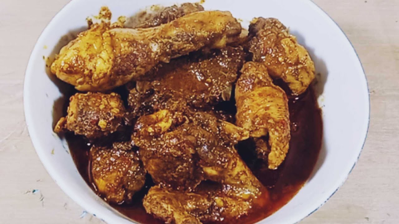 RESEP MASAKAN AYAM BUMBU KELAPA GONGSENG ||MASAKAN KHAS BATAK|| - YouTube