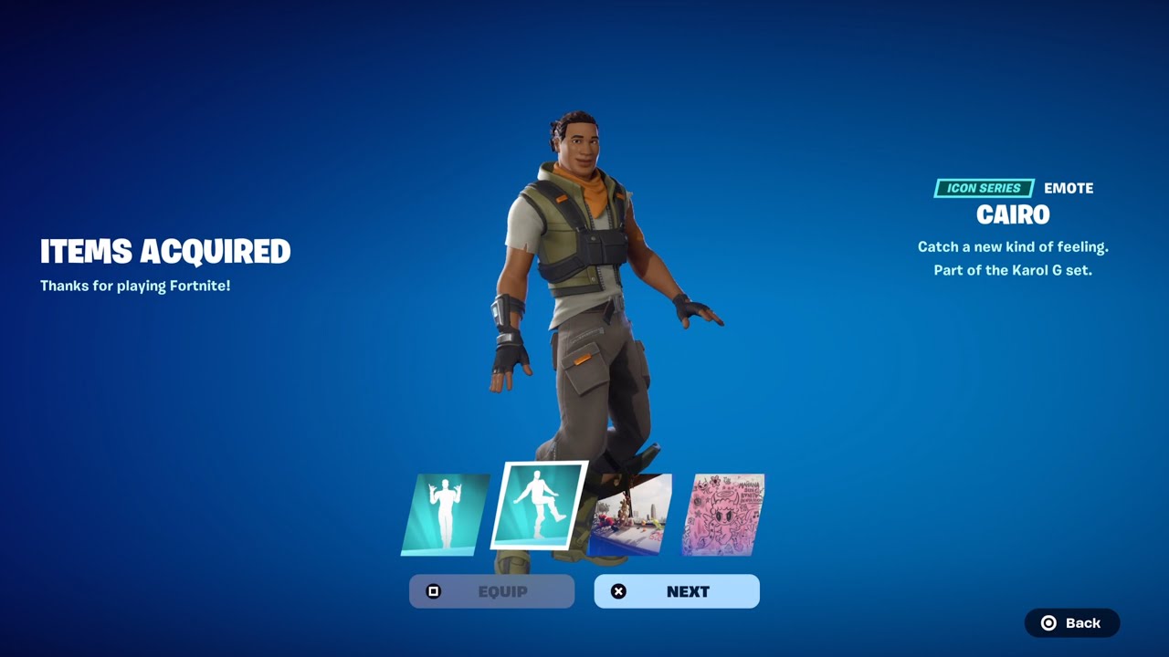 How To Get Karol G Cairo Emote For FREE! (Fortnite) - YouTube