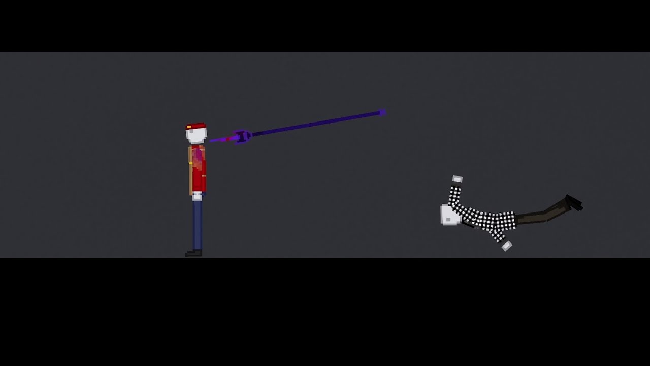 Humans Throwing Weapons At Each Other In People Playground (58) - YouTube