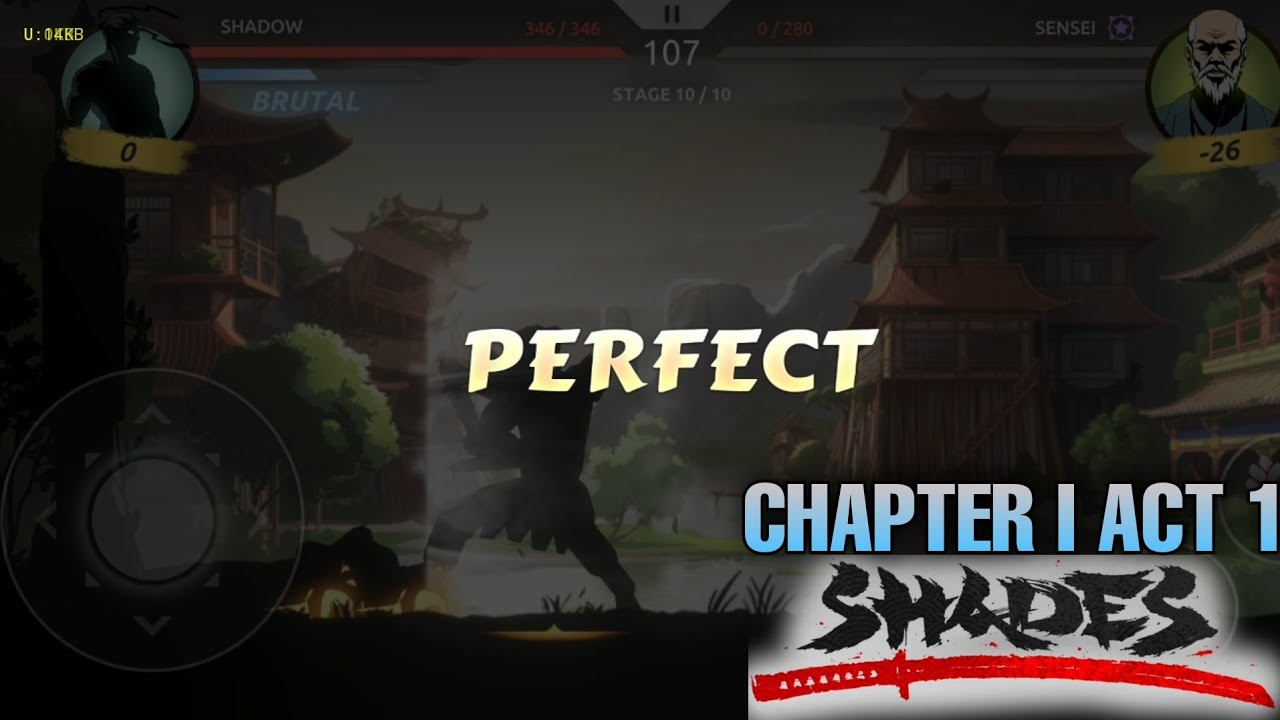 Shadow Fight : Shades Chapter I ACT 1 (beta) - YouTube