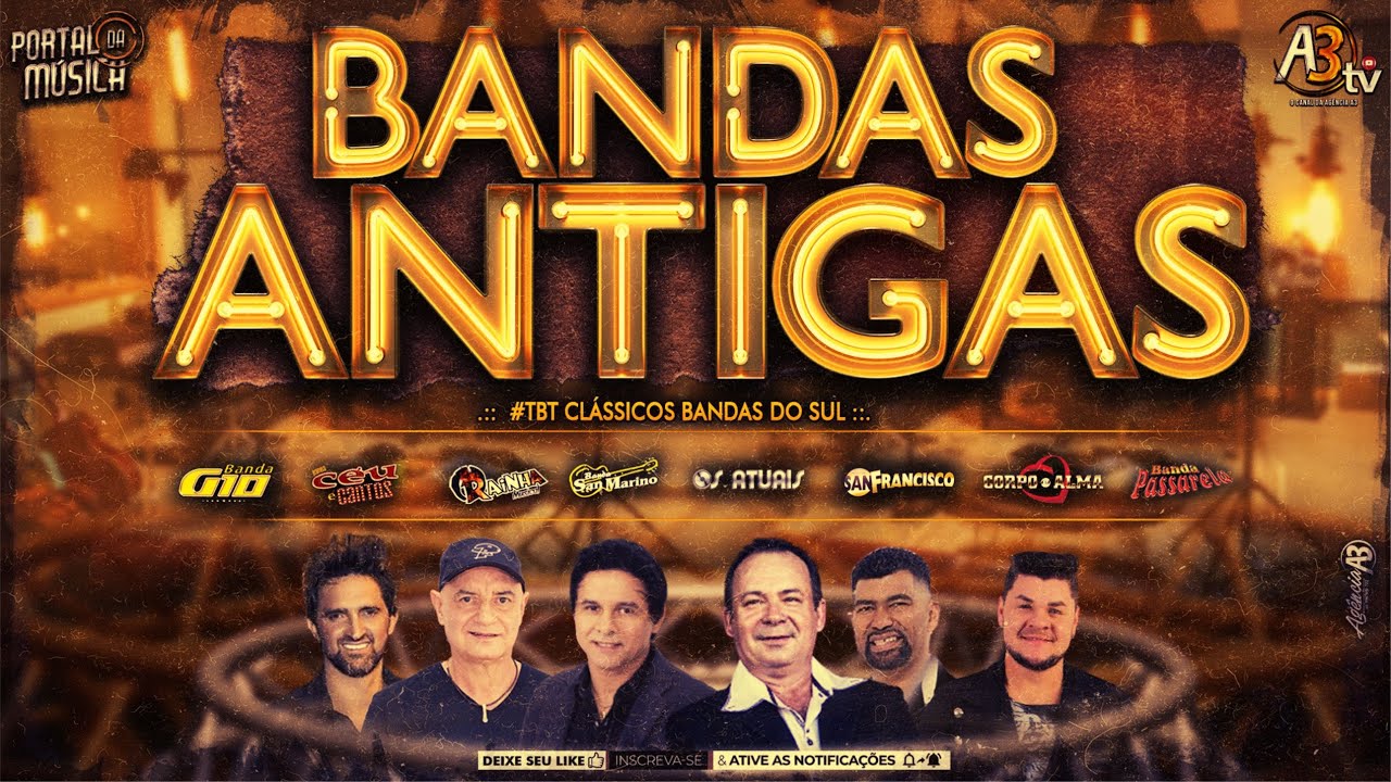 BANDAS ANTIGAS #tbt de Sucessos Bandas do Sul I San Marino, Terceira ...