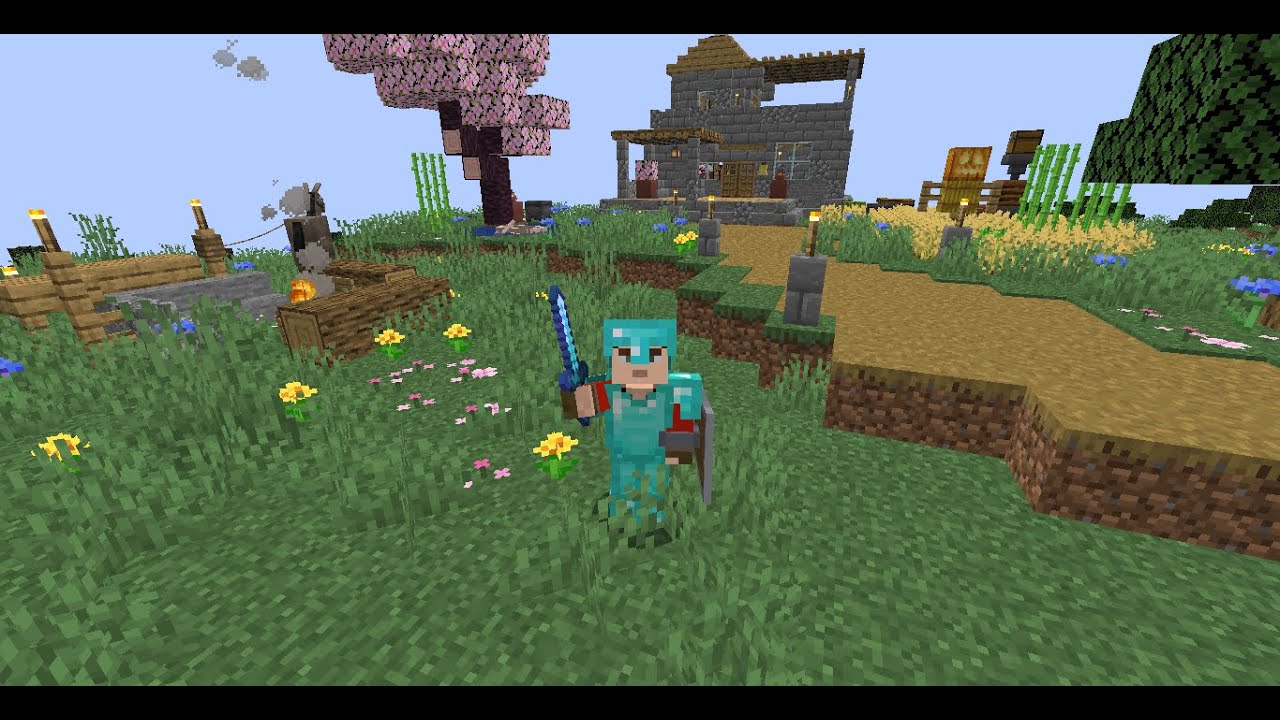 MINECRAFT EP : 6 FULL DIAMOND ARMOUR WITH FULL ENCHANTMENTS - YouTube