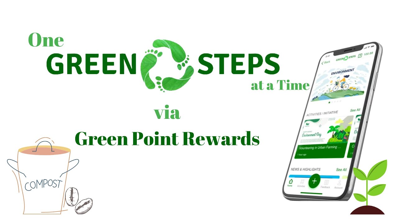 Overview of GreenSteps and GreenPoints. One Green Step at a Time. - YouTube