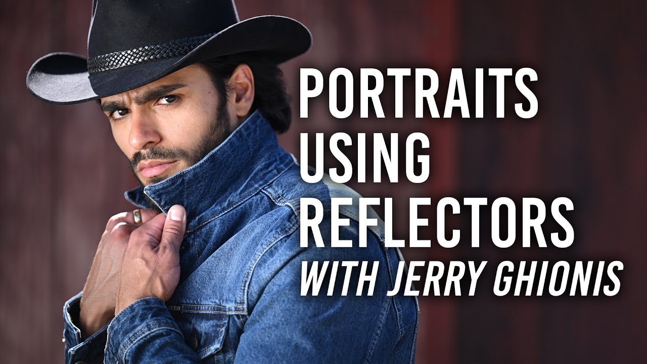 Using Reflectors, Diffusers & Natural Light for High-End Portraits with Jerry Ghionis - YouTube